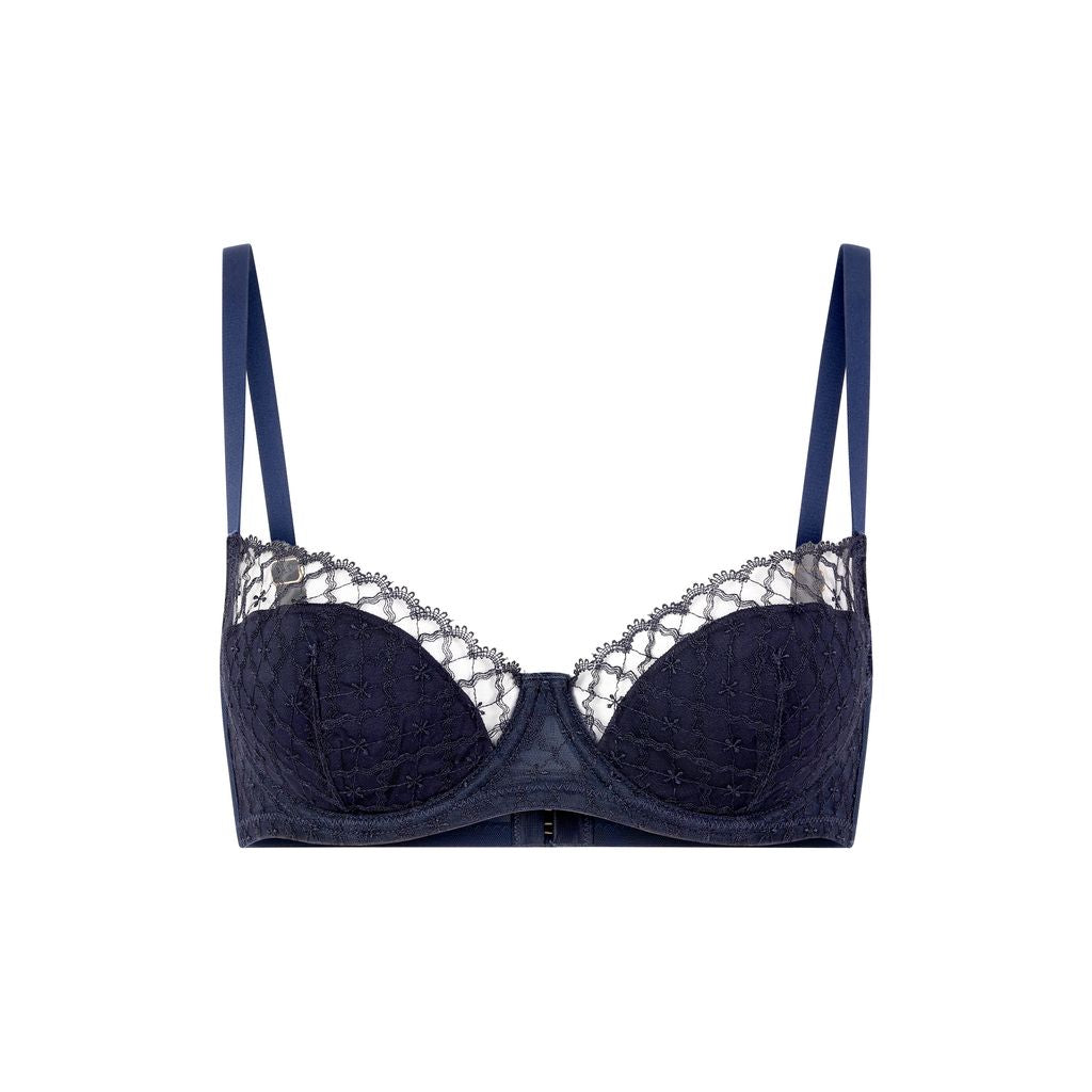 Eclipse Balconette Bra - Luxury Lingerie - huit8
